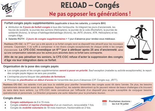 RELOAD – Congés – CFE CGC Airbus Atlantic